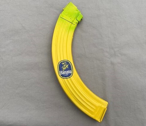 Banana Clips stickers magazine AK & AR rifle decal medium & small | eBay