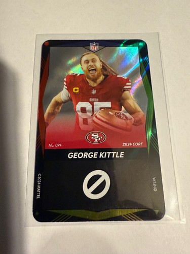 2024 UNO Elite Football Wild Card Foil SSP George Kittle 49ers | eBay
