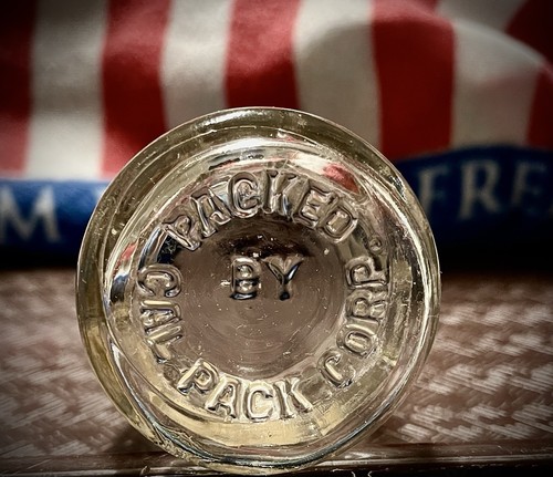 Vintage Del Monte Sweet Pickle Relish Jar 6 oz Embossed Packed By Cal ...