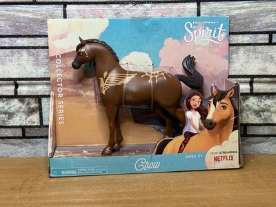 Dreamworks Spirit Riding Free Collector Series "Crow" Wild Horse Toy | eBay