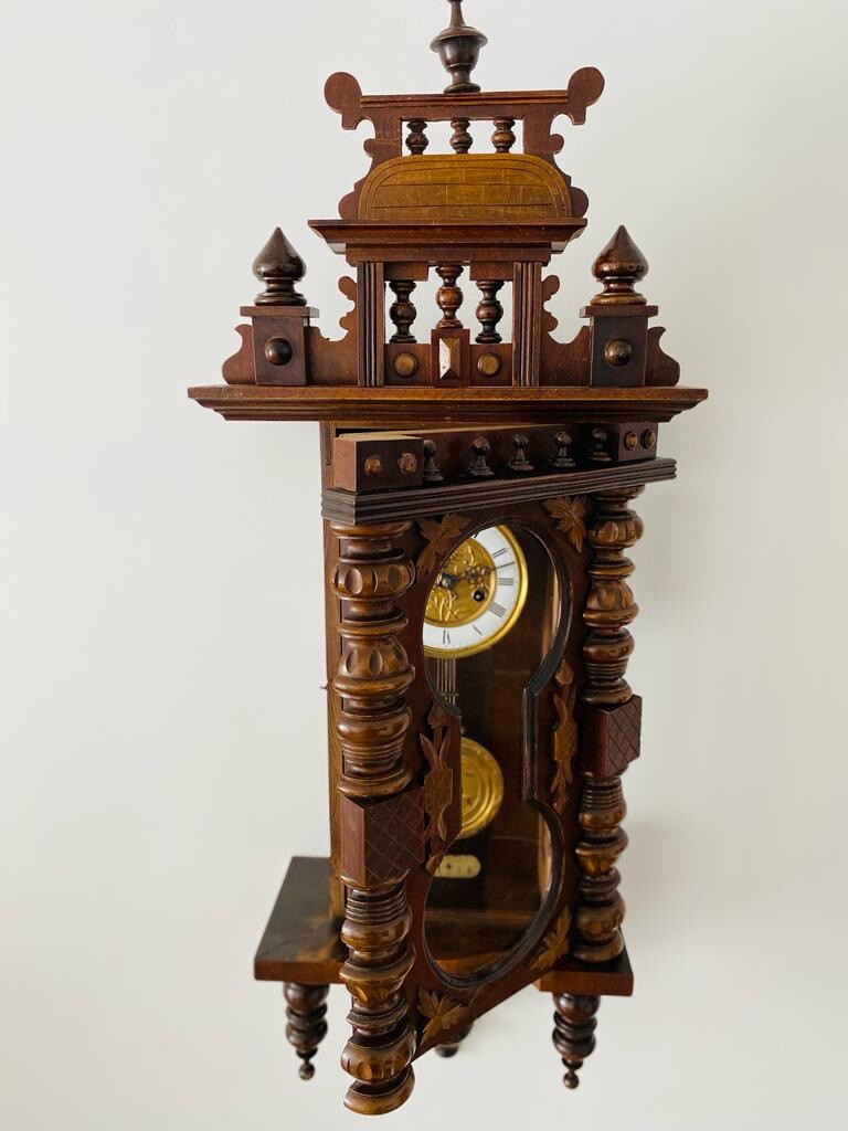 Spectacular Late 19th Century Keyhole Vienna Wall Clock | eBay