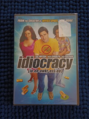 IDIOCRACY (DVD, 2009) NEW- Luke Wilson, Maya Rudolph and Dax Shepard ...
