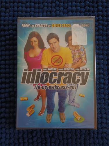 IDIOCRACY (DVD, 2009) NEW- Luke Wilson, Maya Rudolph and Dax Shepard ...
