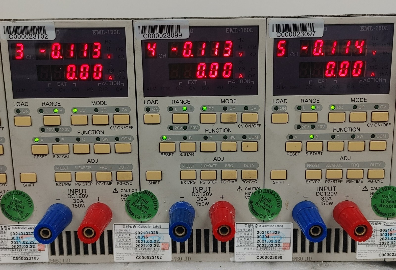Used Fujitsu denso EML-05B - Elctronic load 120V 30A 500V 7.5A | eBay.de