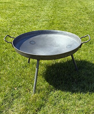 Heavy-duty Steel Discada 22" with Legs / BBQ Disc / Wok with Legs 22 ...
