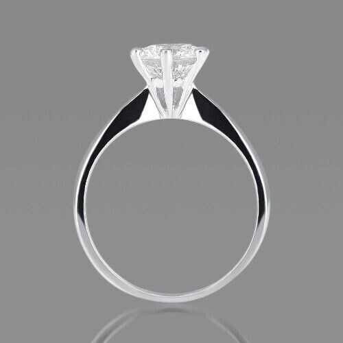 1.67CT Round Cut Lab Created Diamond Solitaire Engagement Ring 14K ...