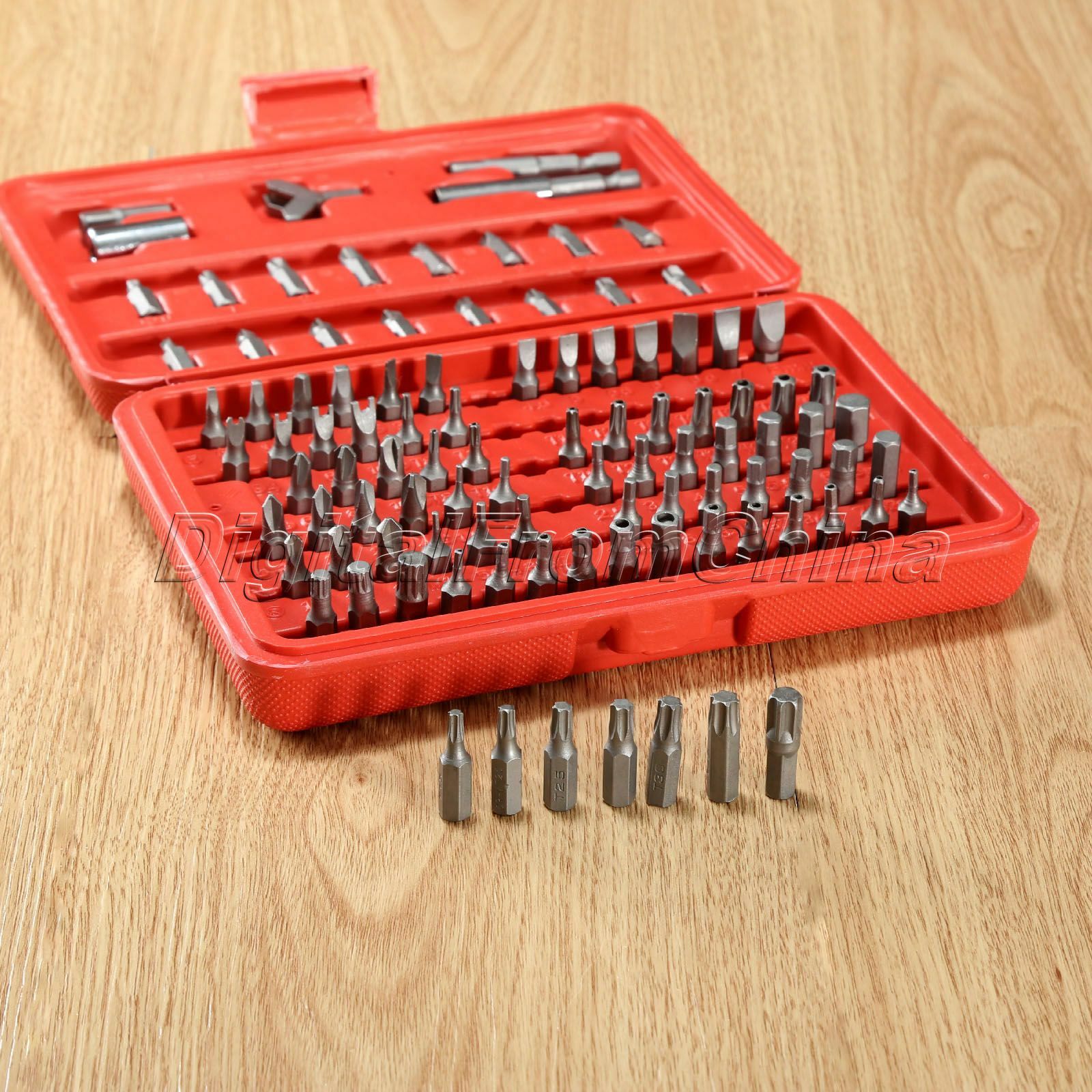 100pc Security Magnetic Bit Set Screwdriver Holder Nut Impact Driver Adaptor Kit | eBay