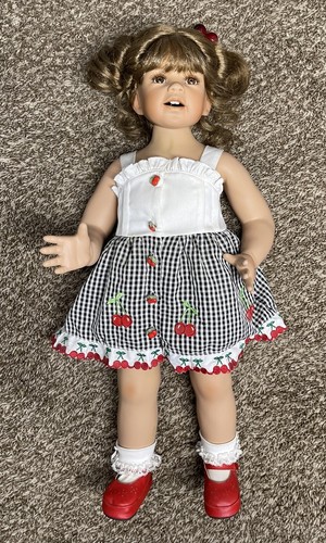 Monika Levenig ”Cherry Kisses" Collector Doll The Danbury Mint | eBay