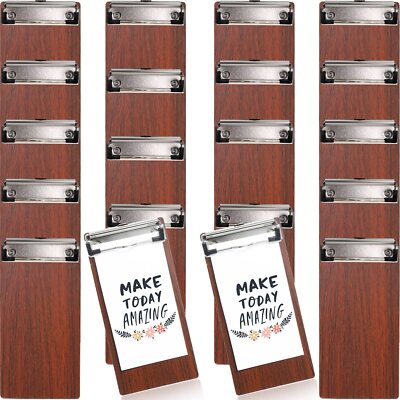 20 Pack Mini Clipboard Half Page Check Presenters Clipboards for ...