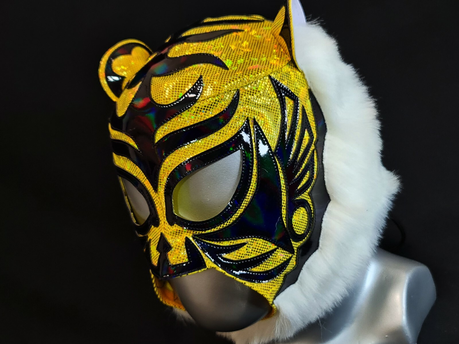 TIGER MASK WRESTLING MASK LUCHADOR CARISTICO WRESTLER LUCHA LIBRE ...