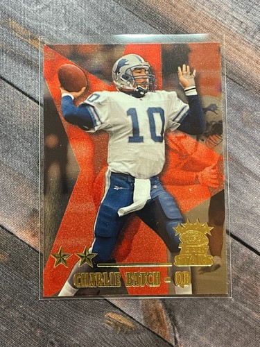 1999 Topps Stars Charlie Batch Two Star #36 Detroit Lions | eBay