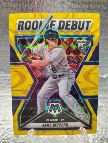 JAKE MYERS 2022 MOSAIC Gold Yellow MOSAIC Debut Rookie /99 | eBay