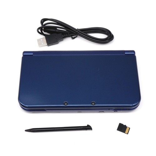 Nintendo NEW 3DS LL XL Metallic Blue Console w/ Extras (USA Seller) IPS