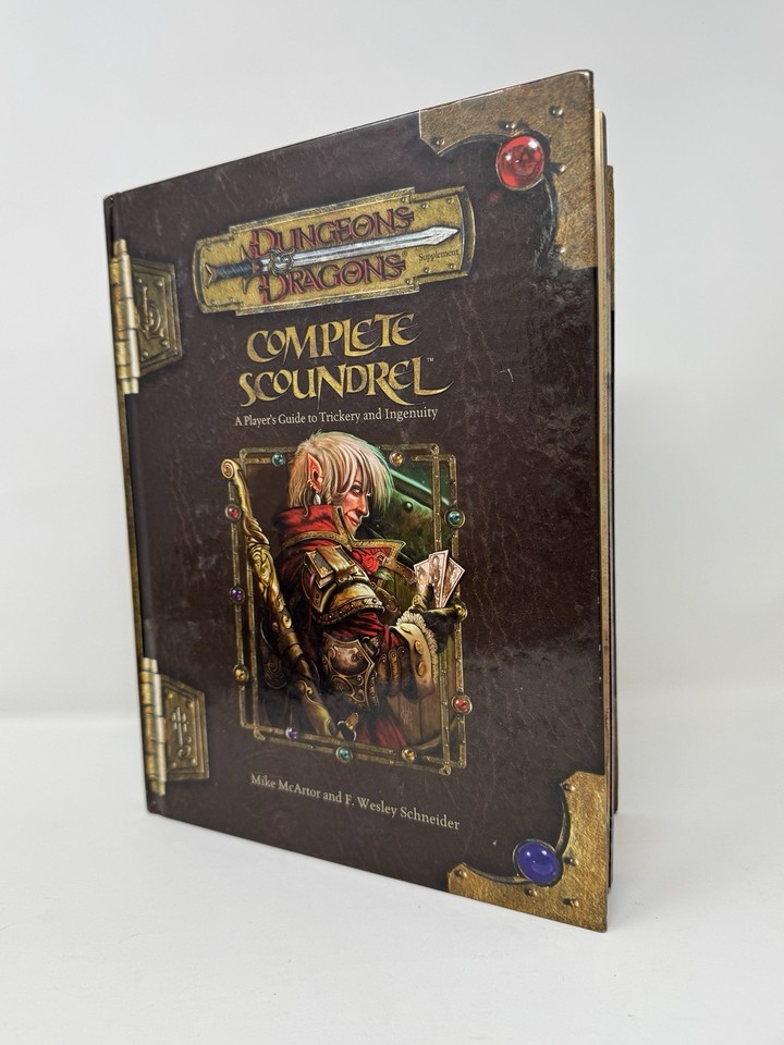 5x Dungeons & Dragons Guide Lot Complete Scoundrel Arcane 1st Print ...