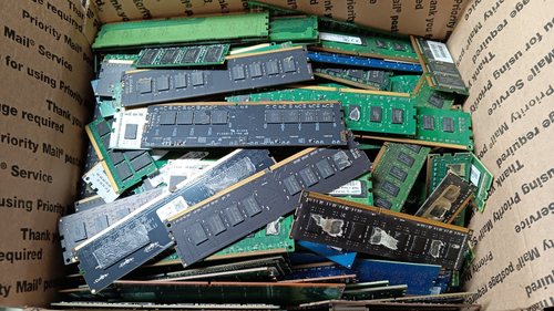 11lbs Mixed Lot Scrap Memory RAM for Scrap Gold Recovery [No Heat ...