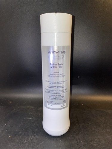 EcoWater Encapsulated Filter 7308263 18052 Carbon Taste Odor Filter Post NEW | eBay