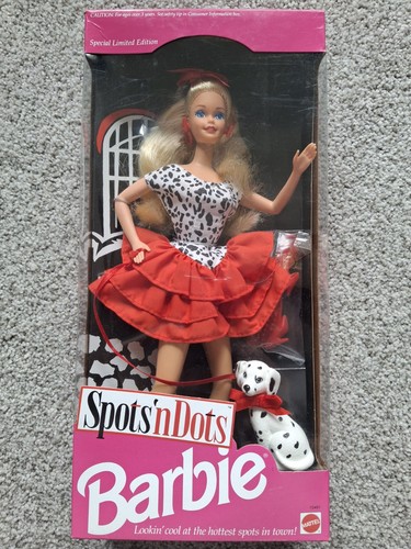Spots 'N Dots Special Limited Edition Barbie Doll 1993 Mattel #10491 ...