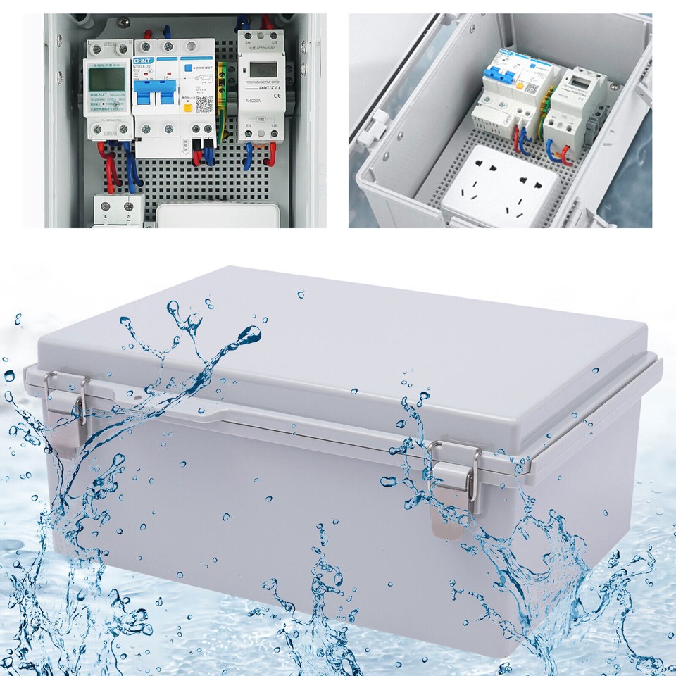 Waterproof IP67 ABS Plastic Junction Box - Durable Outdoor Electrical ...