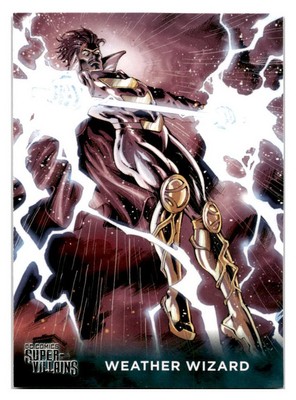 2015 Cryptozoic DC Comics Super-Villains #62 Weather Wizard | eBay