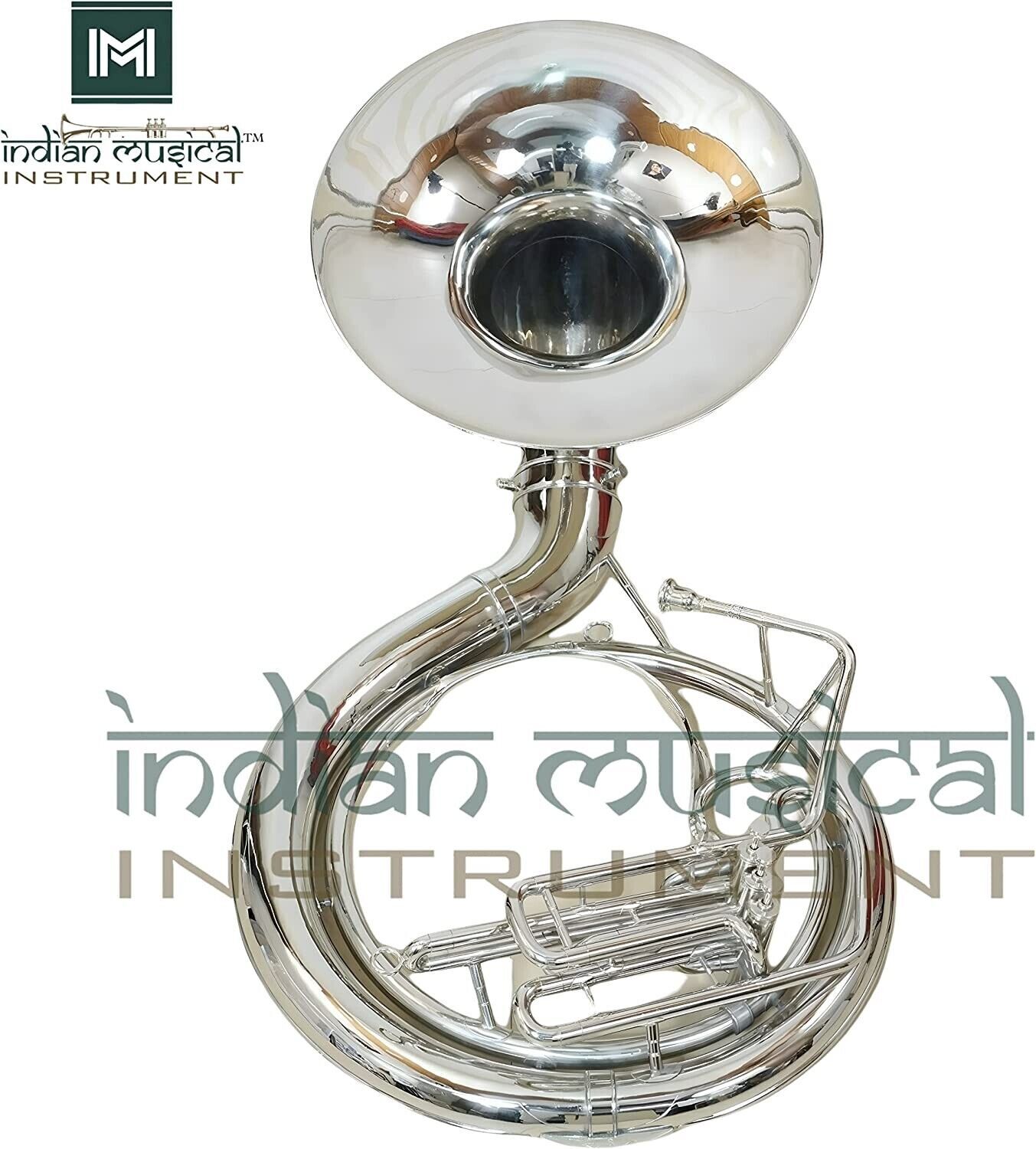 Brass Sousaphone 24 Inch Handmade Bell Tuba Mouthpiece Case Musical ...