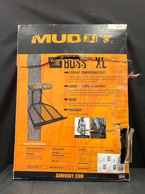 Muddy MFP1200 The Boss XL Hang-On Stand for sale online | eBay