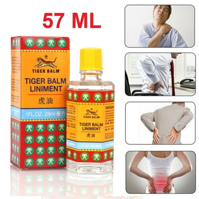 Tiger Balm Liniment Oil Herbal Pain Relief Thai Massage Original ...