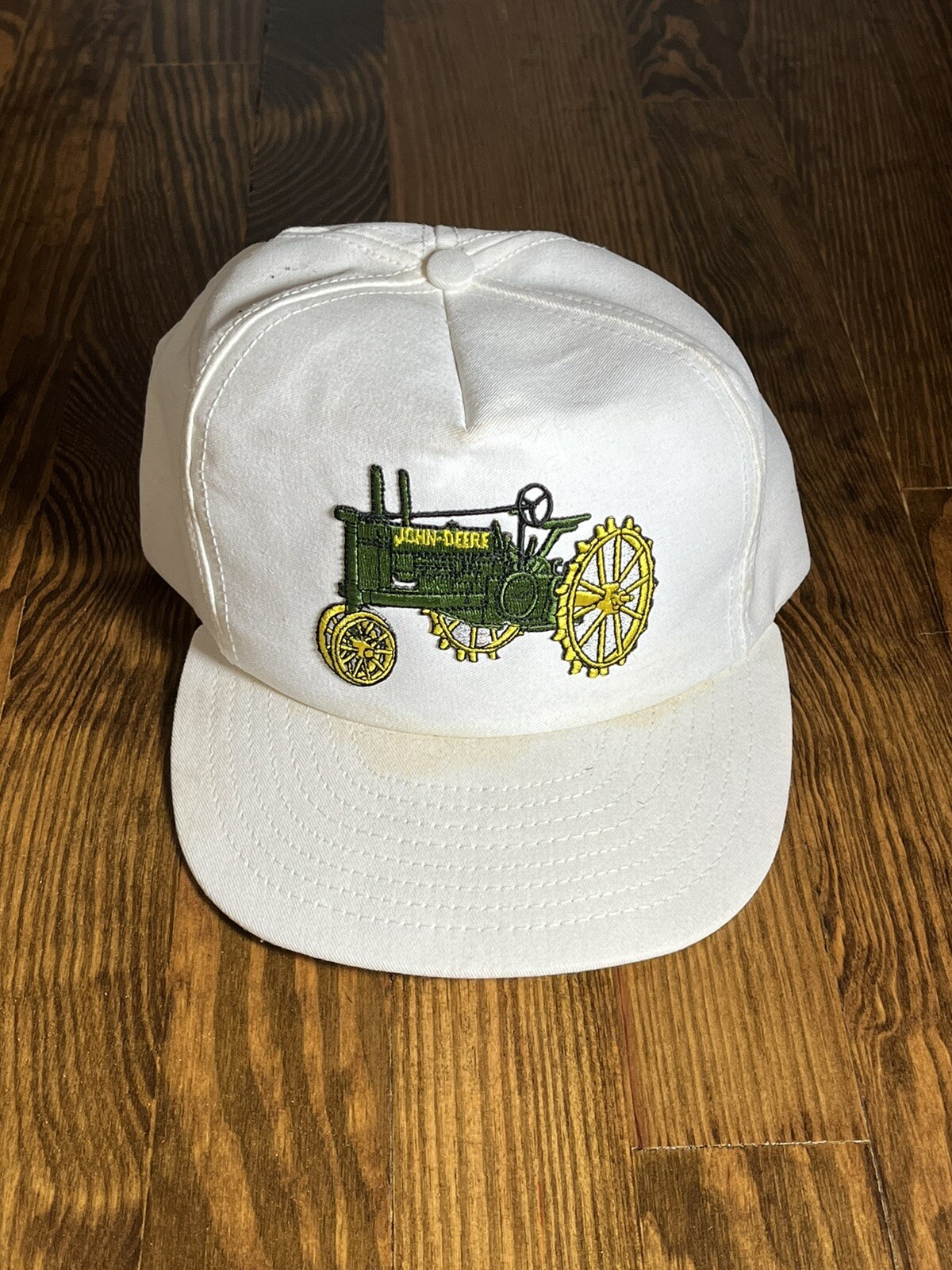 Vintage John Deere Tractor Logo Model B SnapBack Hat … - Gem