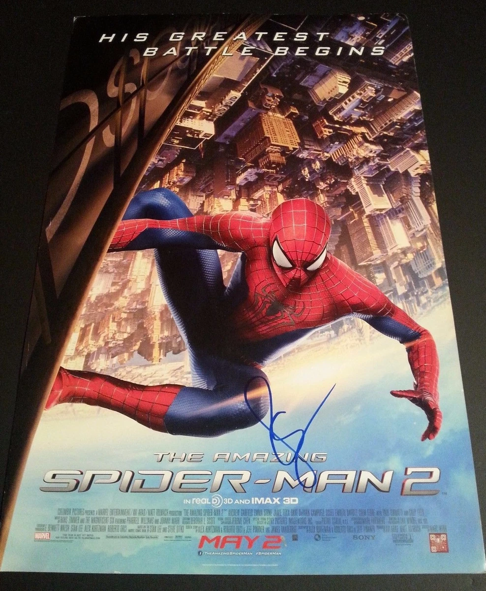 Emma Stone Spiderman 2 Poster
