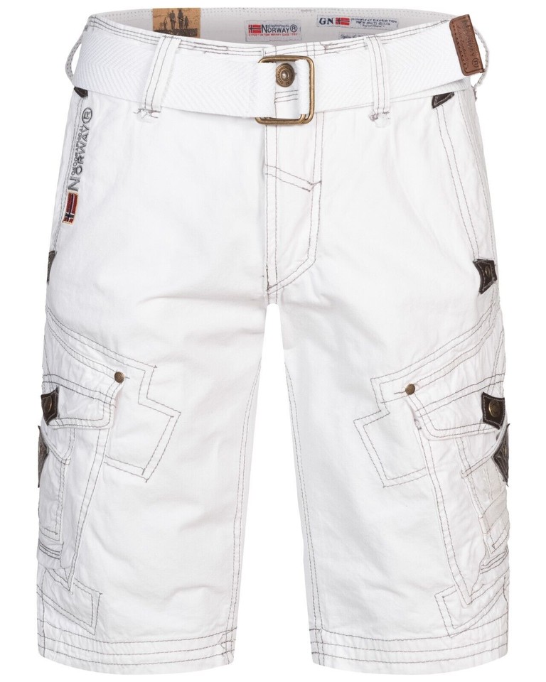 Geographical Norway Herren Cargo Shorts kurze Hose Short Bermuda ...
