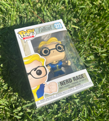 Fallout Video Game Vault Boy Nerd Rage Vinyl POP Figure Toy #373 FUNKO ...