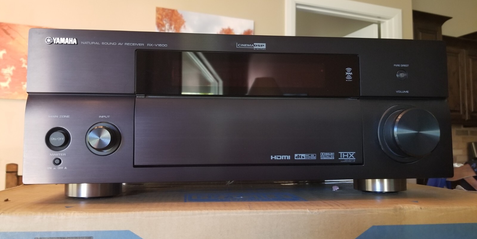 Yamaha RX V1600 7.1 Channel AV Receiver, 120W/channel 27108924229 | eBay