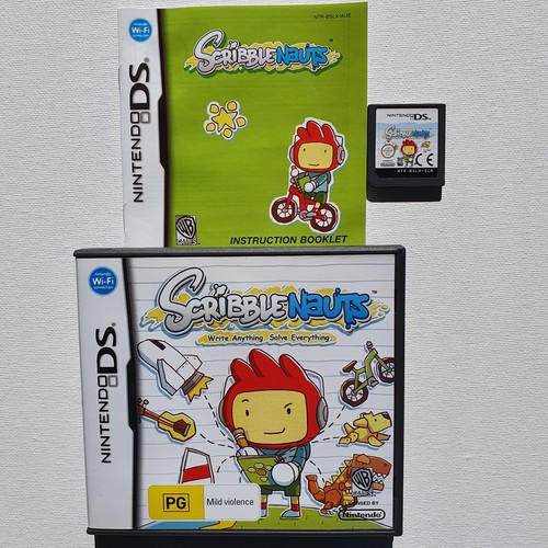 ScribbleNauts Write Anything Solve Everything COMPLETE with Manual Nintendo DS | eBay
