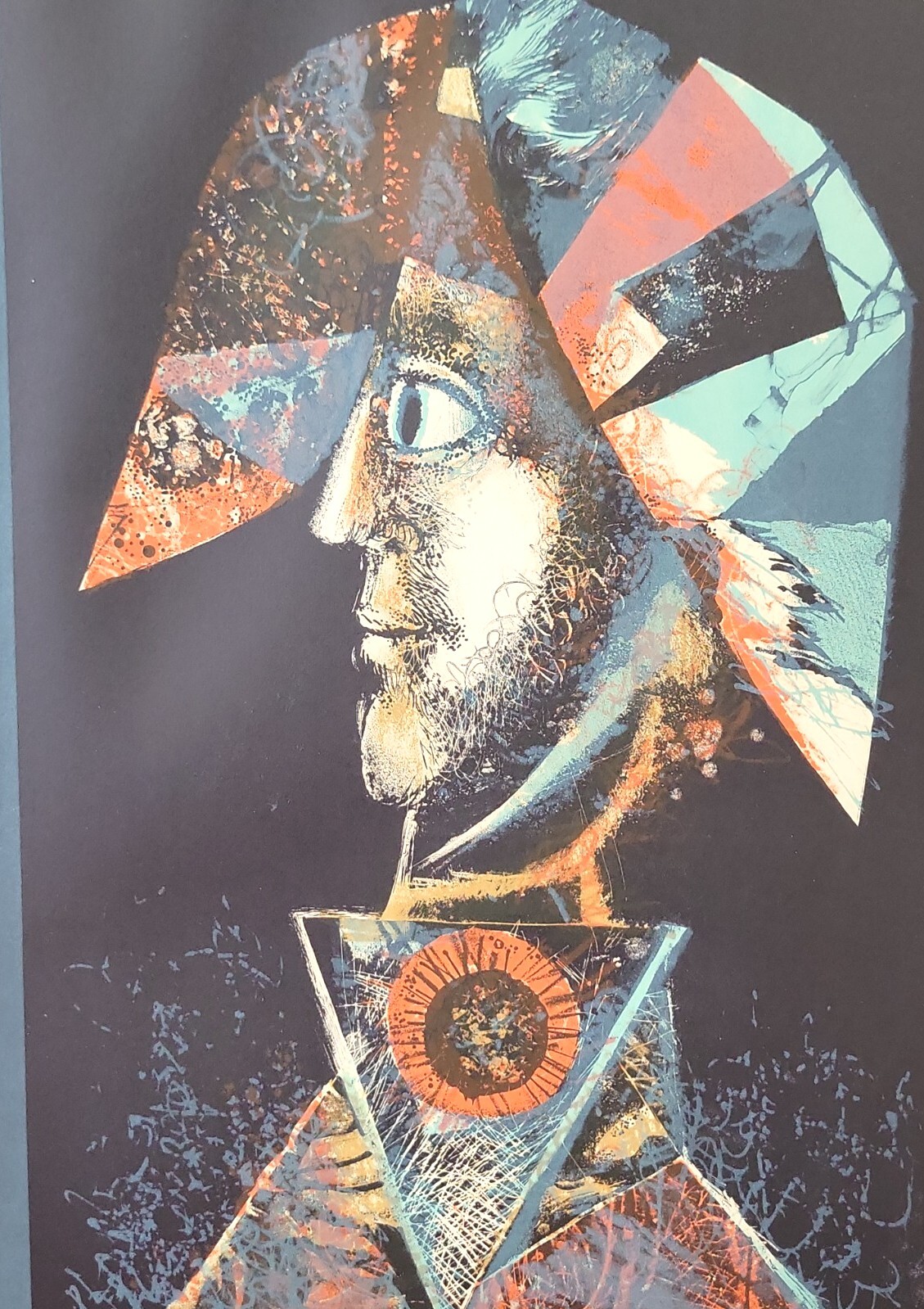 Pierre Jacquot Lithograph In Color Arlequin Signed In Pencil 15/150 ...