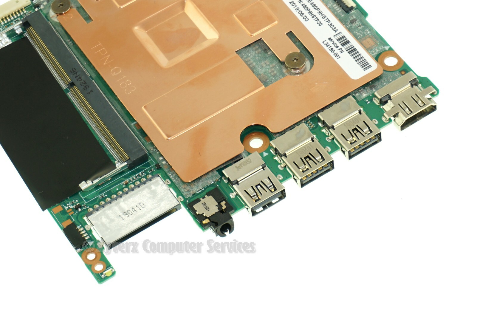 L65728-601 OEM HP MB INTEL N4000 32eMMC W HEATSINK 14-CB164W AS-IS ...
