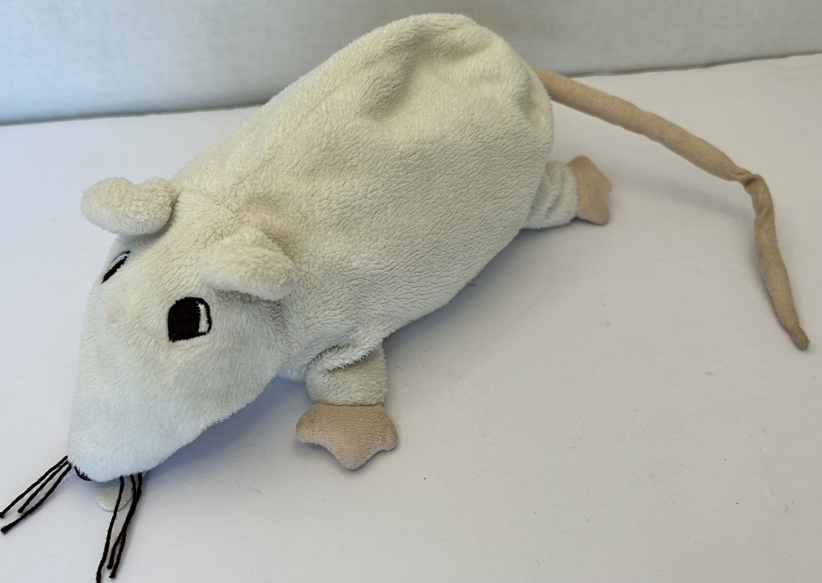 Ikea Gosig Ratta White Rat Mouse Plush 9" Without Tags Stuffed Animal ...