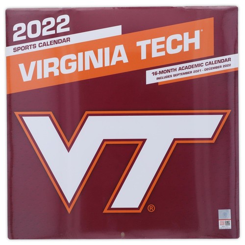 Virginia Tech Hokies 2022 Wall Calendar | eBay