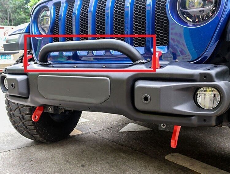 Fits Jeep Wrangler Rubicon JK JKU Steel Bumper 2007-2026 Bumper Bar ...