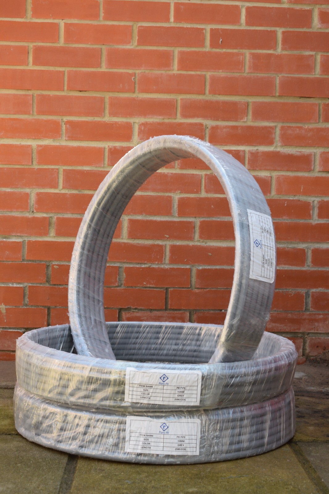 POLYBUTYLENE (PB) BARRIER PIPES EASYLAY WRAS APPROVED 15mm x 25M-50M ...