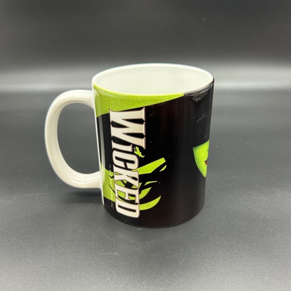 Broadway Musical Wicked 2013 Two Faces Coffee Mug Ceramic | eBay