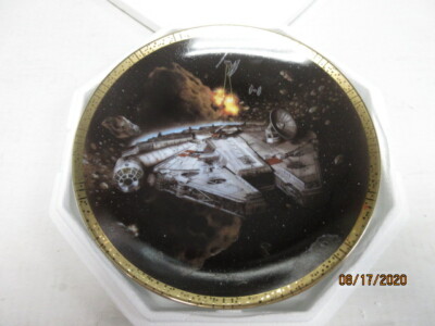 STAR WARS THE MILLENNIUM FALCON PLATE | eBay