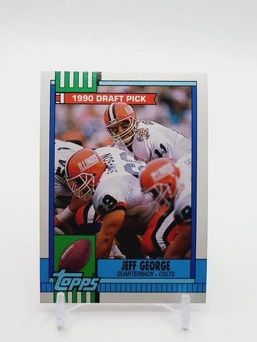 Jeff George ROOKIE CARD 1990 Topps #298 Indianapolis Colts (RC) | eBay