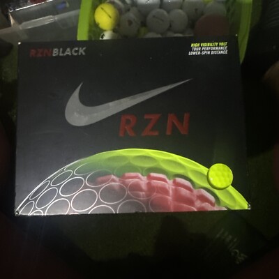 NIKE RZN BLACK GOLF BALLS NEW | eBay