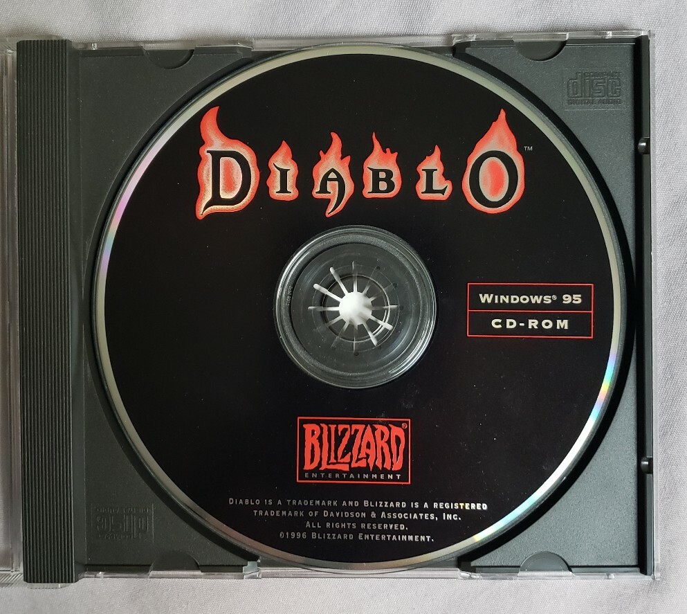 Diablo PC Computer Game 1996 Blizzard | eBay