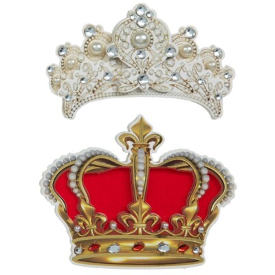 Crown Crowns King Queen Prince Princess Royalty Bling La Petites ...