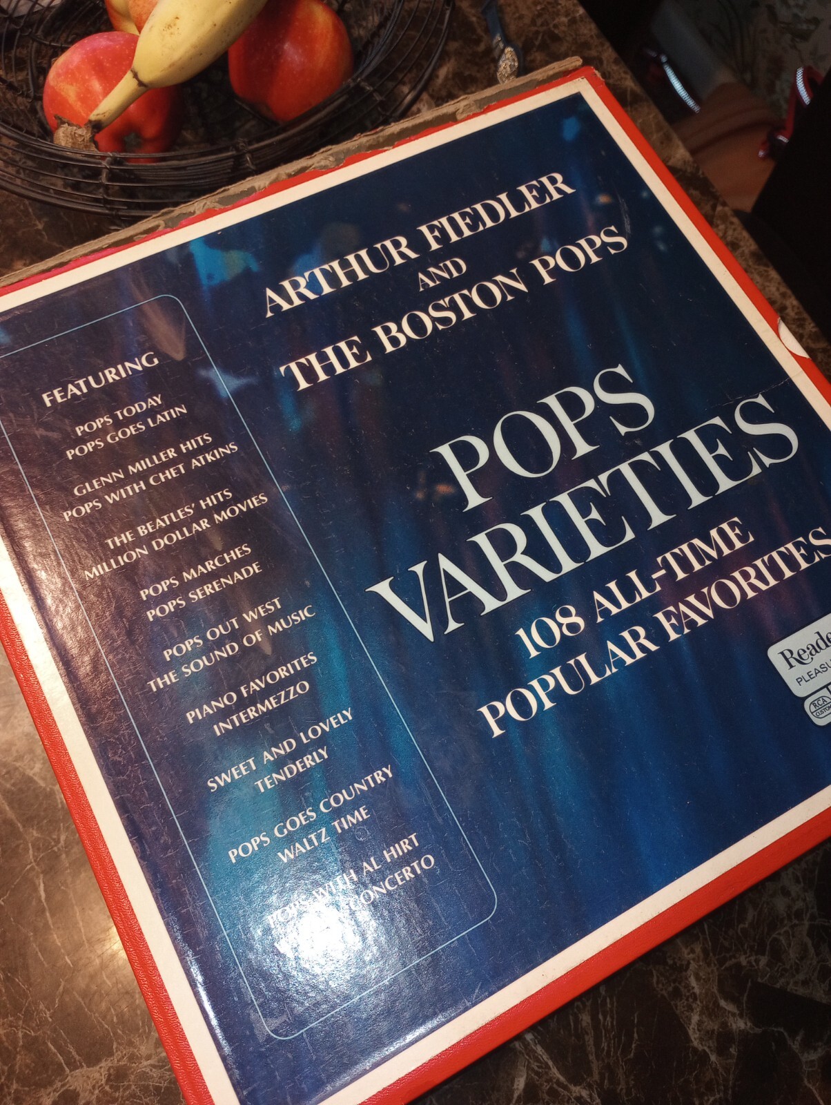 Arthur Fiedler And The Boston Pops Pops Varieties Box Set LP Vinyl ...