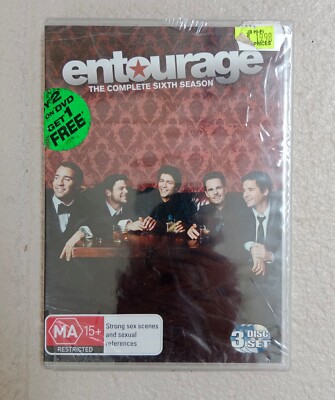 Entourage : Season 6 DVD SEALED Brand New | eBay Australia