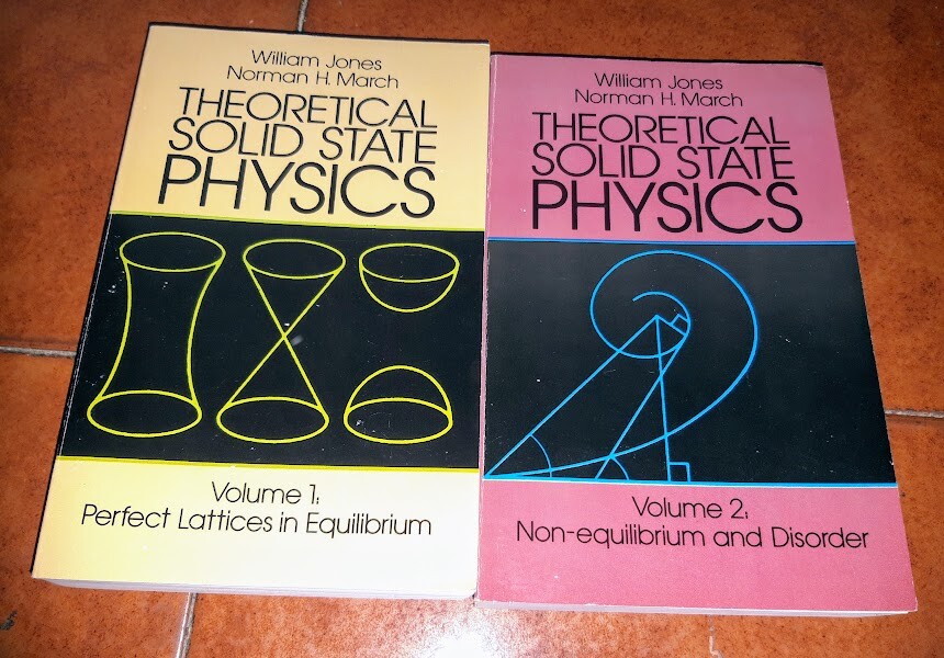 Jones March Theoretical Solid State Physics Complete 2 Volumes Dover 1985 | eBay UK