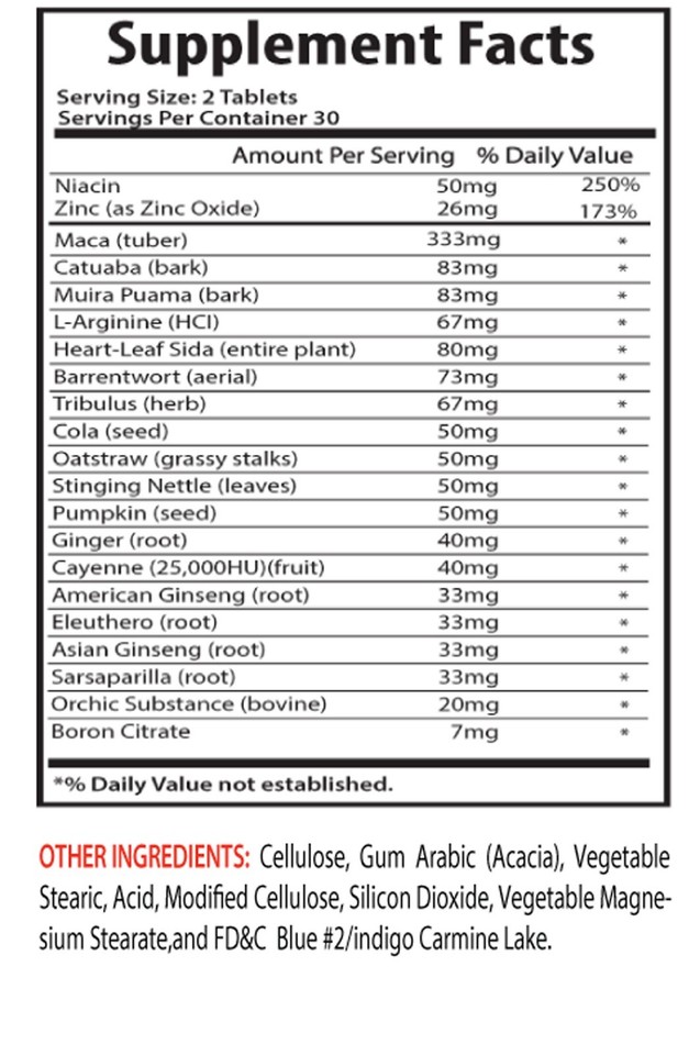 Stinging Nettle Seeds - Maca Plus Complex 1275mg - Prostate Tablets 6B ...