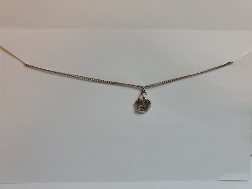 Ankle Bracelet Fashion Jewelry 8" long Silver Tone Tiny Chain Star Moon ...