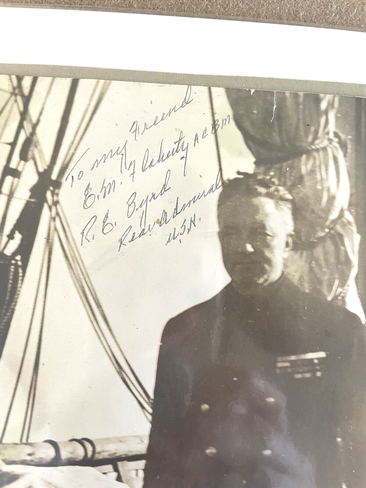 RARE ORIGINAL ADMIRAL RICHARD E BYRD ANTARCTICA EXPEDITION LETTER ...